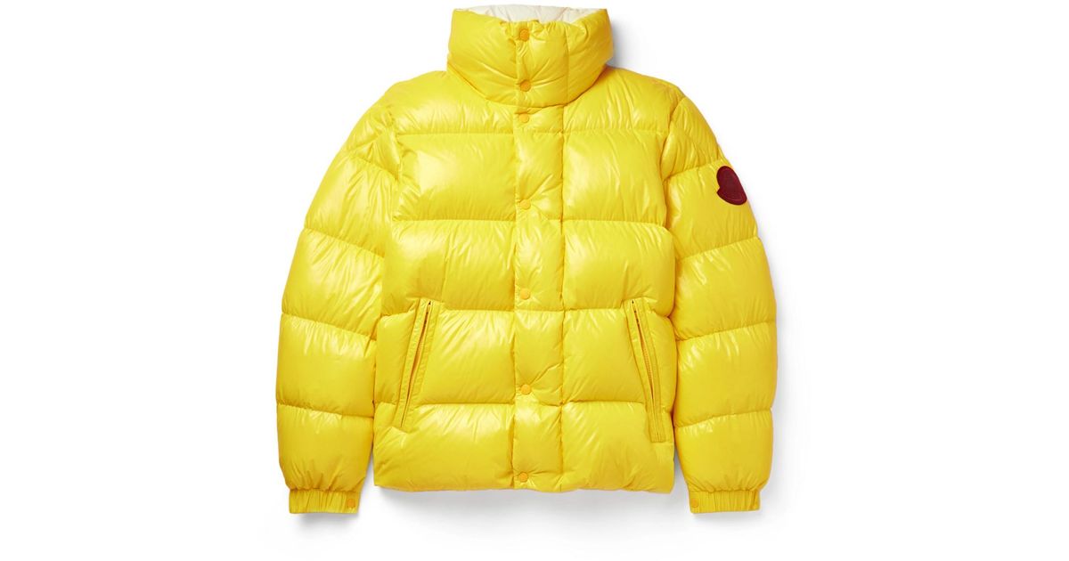 Moncler Genius 2 Moncler 1952 Dervo Logo-appliquéd Quilted Glossed ...