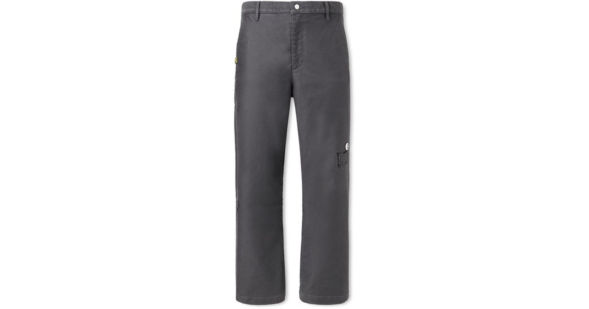 Enfants Riches Deprimes Swiss Auto Dicky Straight-Leg Distressed Cotton ...