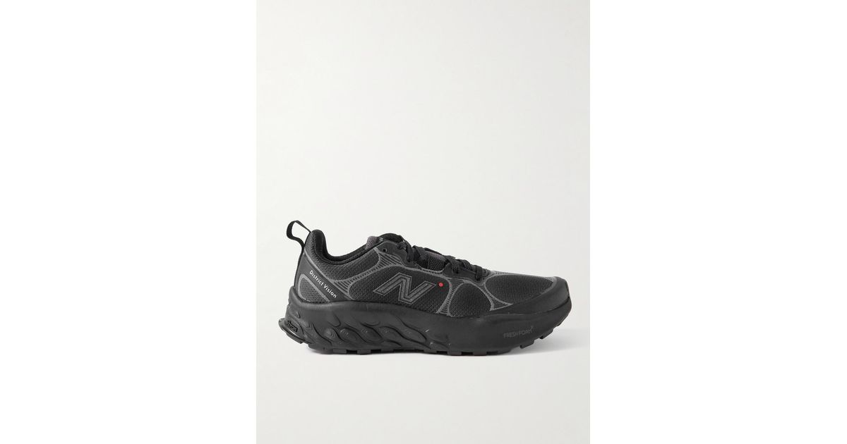 New Balance District Vision Heir V8 Trail Runner Rubber-Trimmed Mesh ...