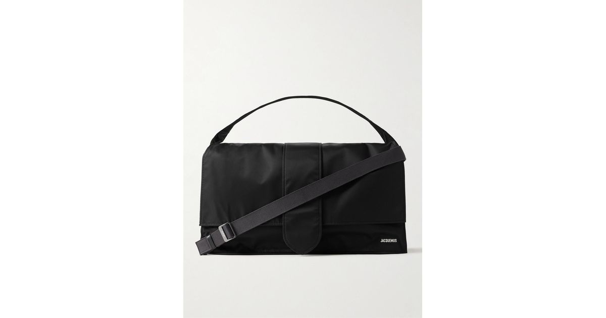 Jacquemus Le Bambino De Voyage Shell Weekender Bag in Black for Men ...