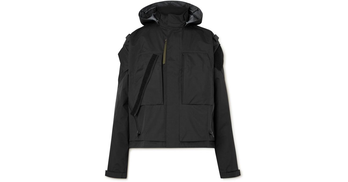 ACRONYM J14-Gt Interops 3L Recycled Gore-Tex Shell Hooded Jacket in Black for Men | Lyst