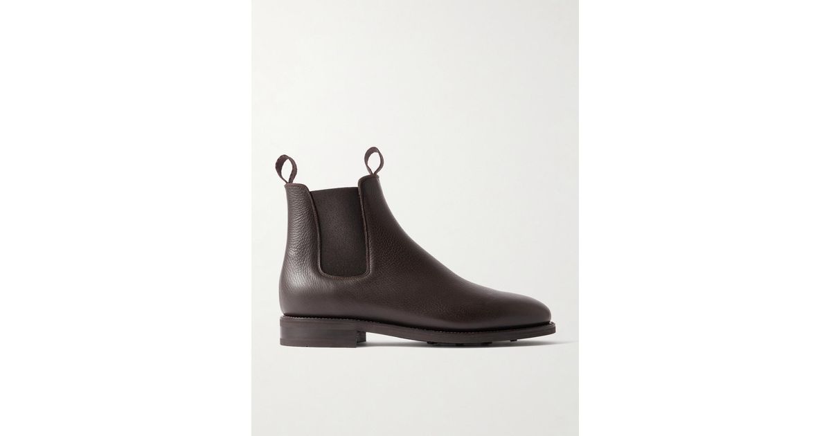 Morjas Full-grain Leather Chelsea Boots in Black for Men | Lyst UK