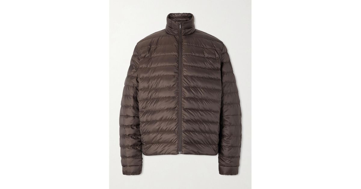 Canada Goose Stratus Quilted Shell Down Jacket in Brown for Men | Lyst UK