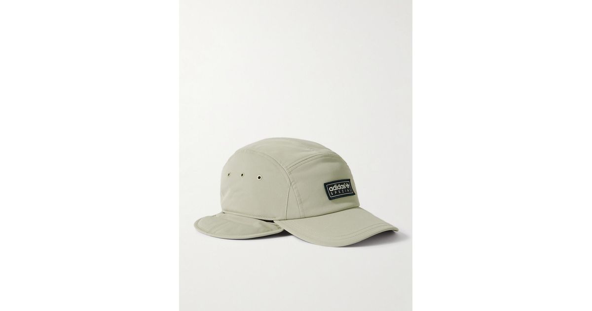 adidas Originals Chilcott Logo-appliquéd Fleece-lined Recycled-twill ...