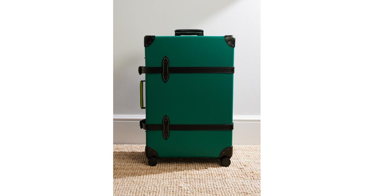 Globe-Trotter Aston Martin Formula 1 Leather-trimmed Large Check-in ...