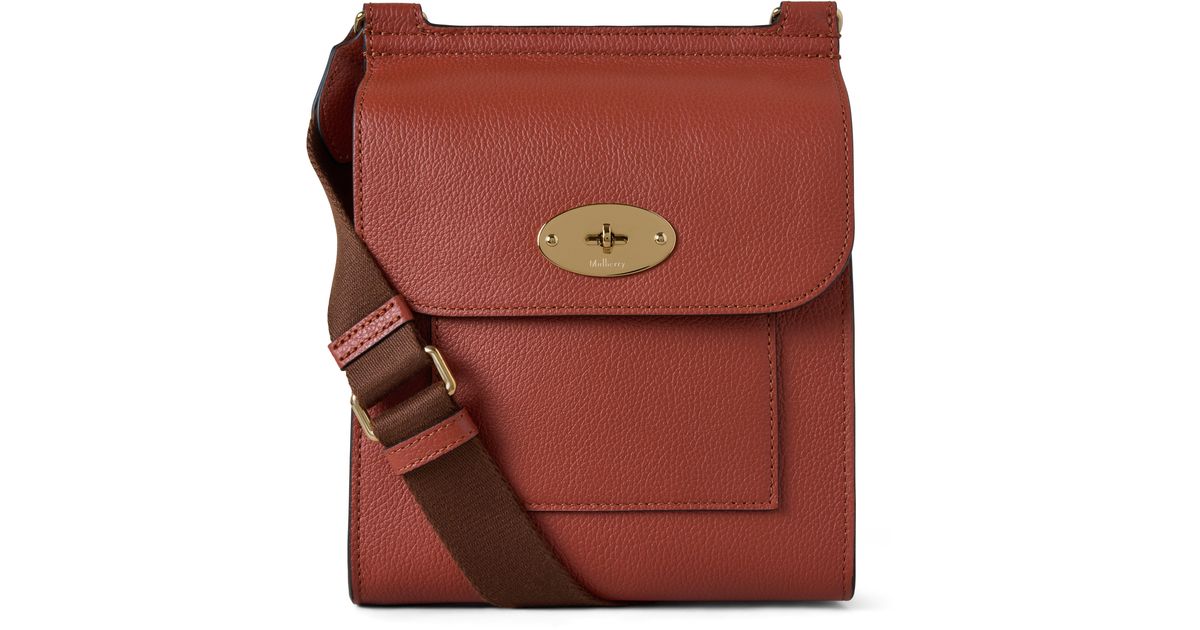Mulberry Small Antony Rust in Red for Men | Lyst