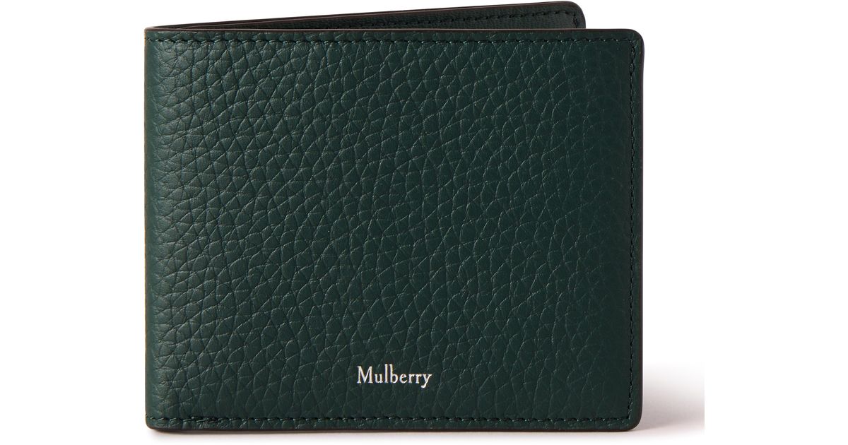 Mulberry 8 Card Wallet in Green for Men | Lyst UK