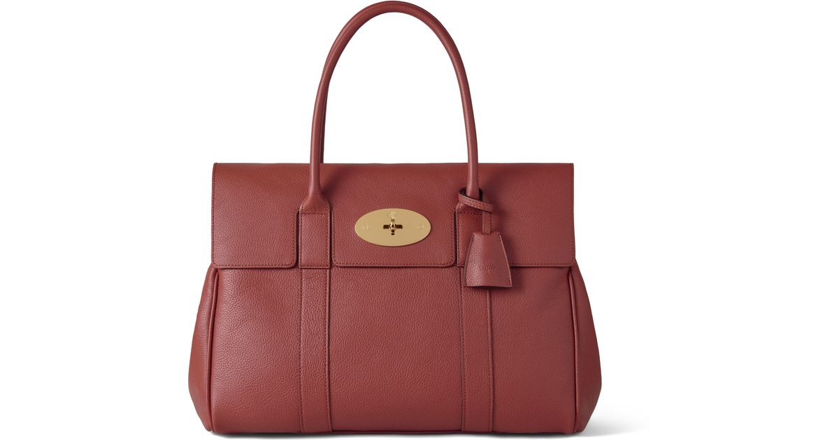 Mulberry Bayswater Rust in Red | Lyst