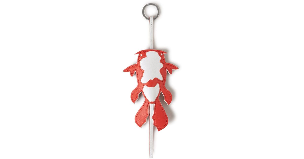 Mulberry Koi Fish Keyring Coral in Red | Lyst