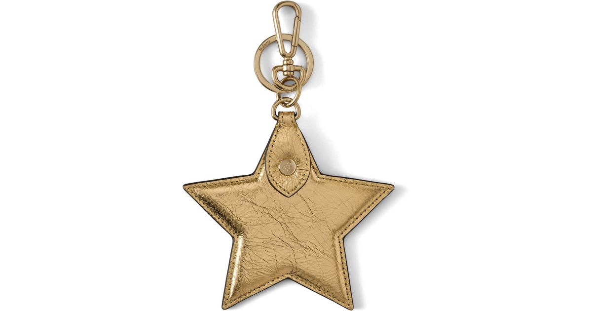 Mulberry Star Keyring Multicolour in Metallic | Lyst
