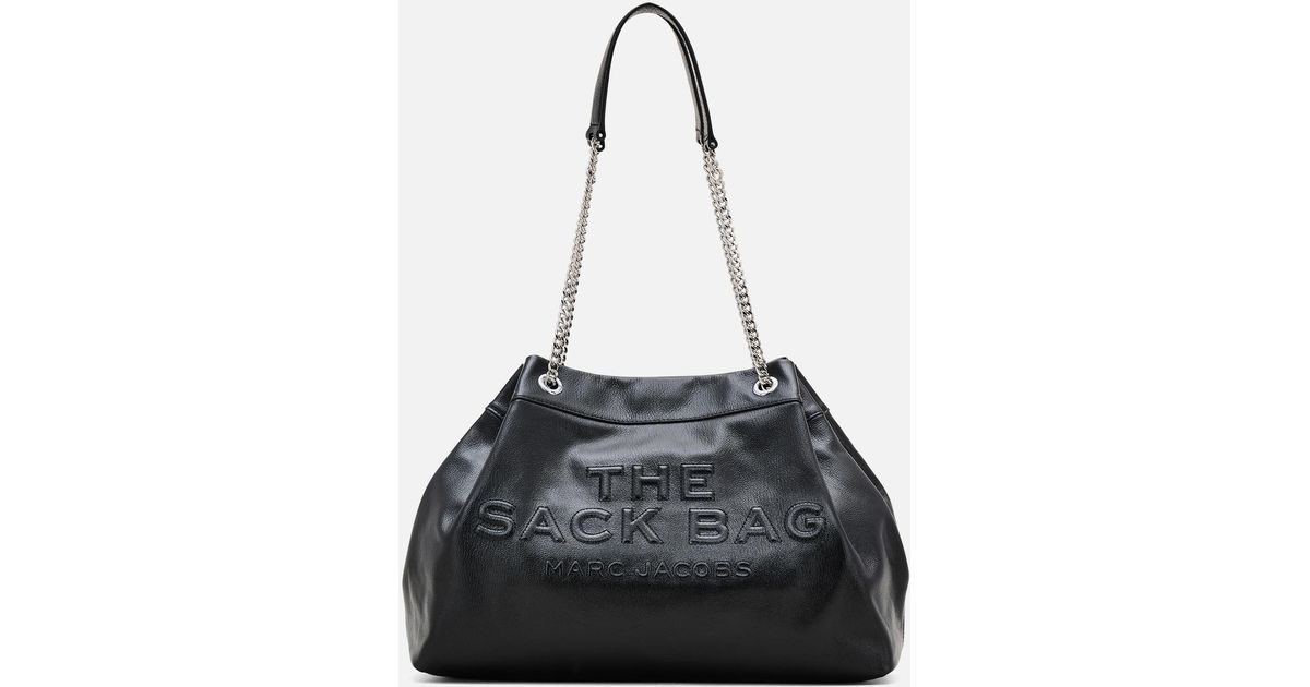 Marc Jacobs The Large Chain Sack Bag in Black | Lyst