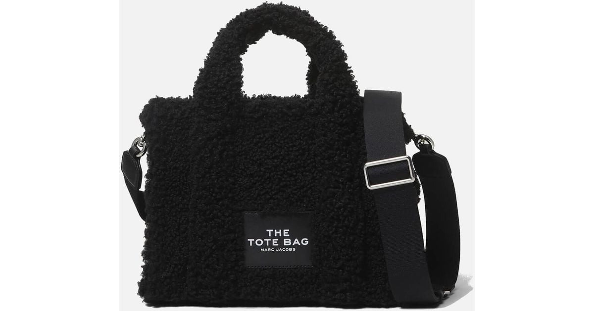 Marc Jacobs The Teddy Mini Tote Bag in Black | Lyst