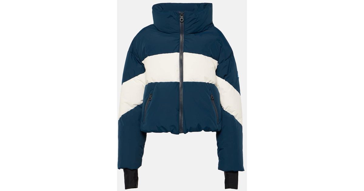 CORDOVA Aosta Colorblocked Down Ski Jacket in Blue | Lyst