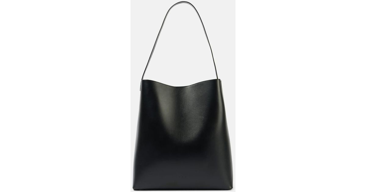 Aesther Ekme Sac Large Leather Tote Bag in Black | Lyst