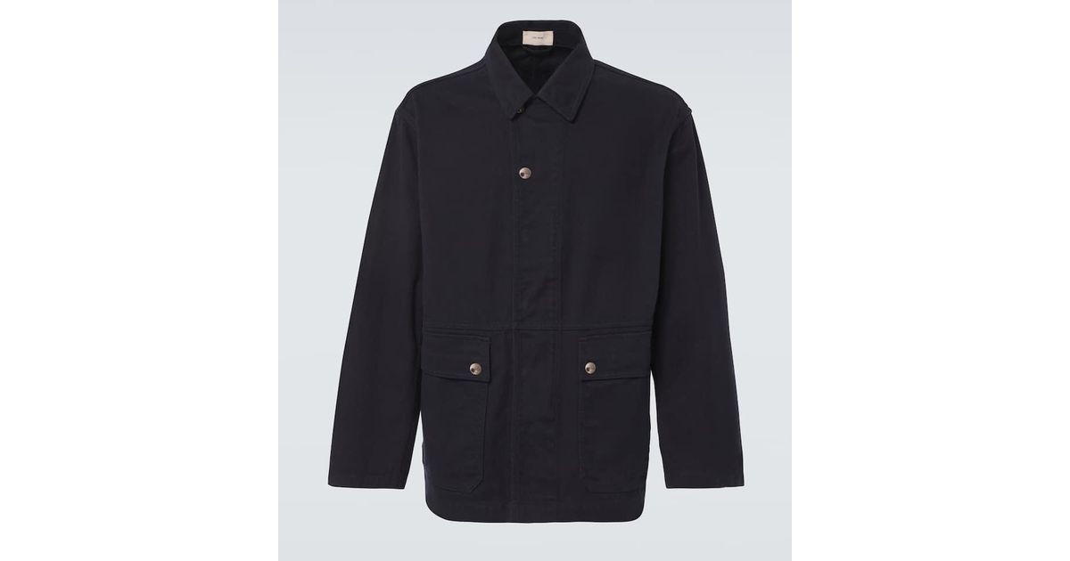 The Row Frank Denim Jacket in Blue for Men | Lyst