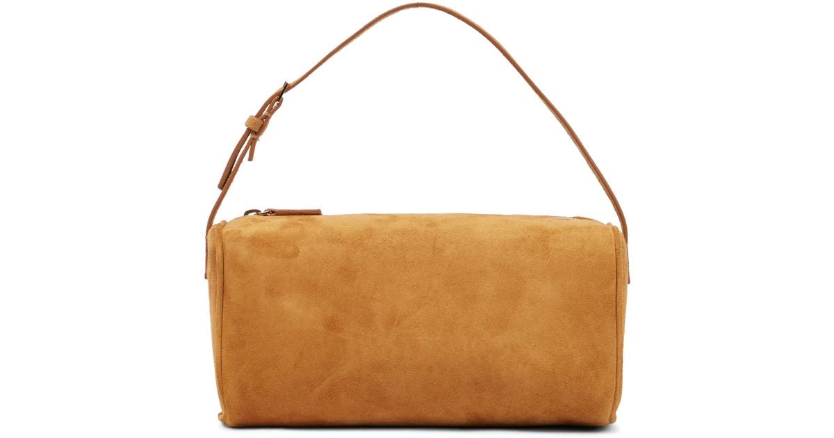The Row '90s Suede Shoulder Bag | Lyst Australia