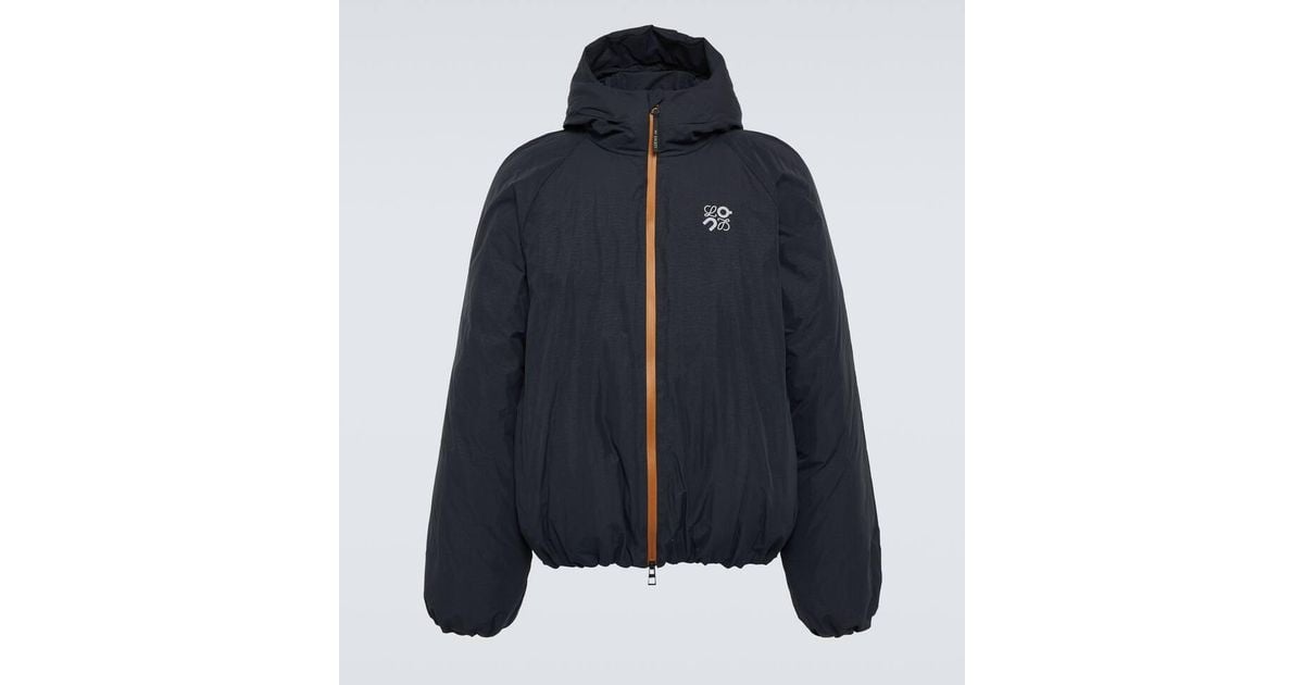 Loewe X On Technical Puffer Jacket in Blue for Men | Lyst UK