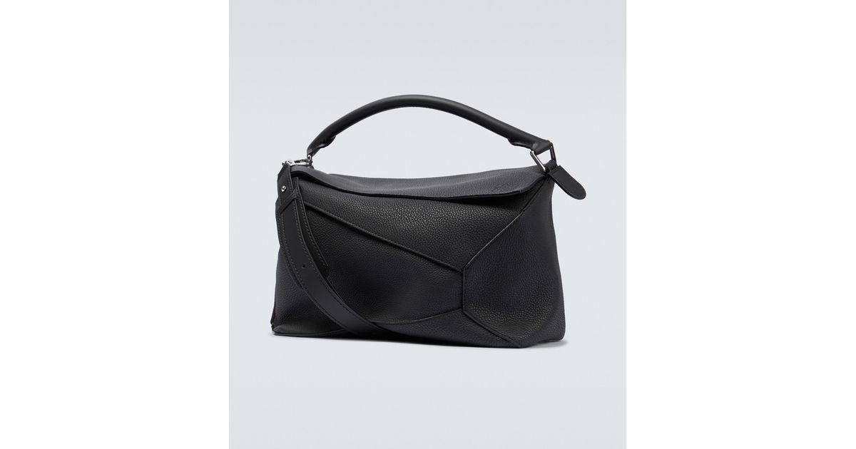 Loewe Puzzle Large Bag in Black for Men | Lyst