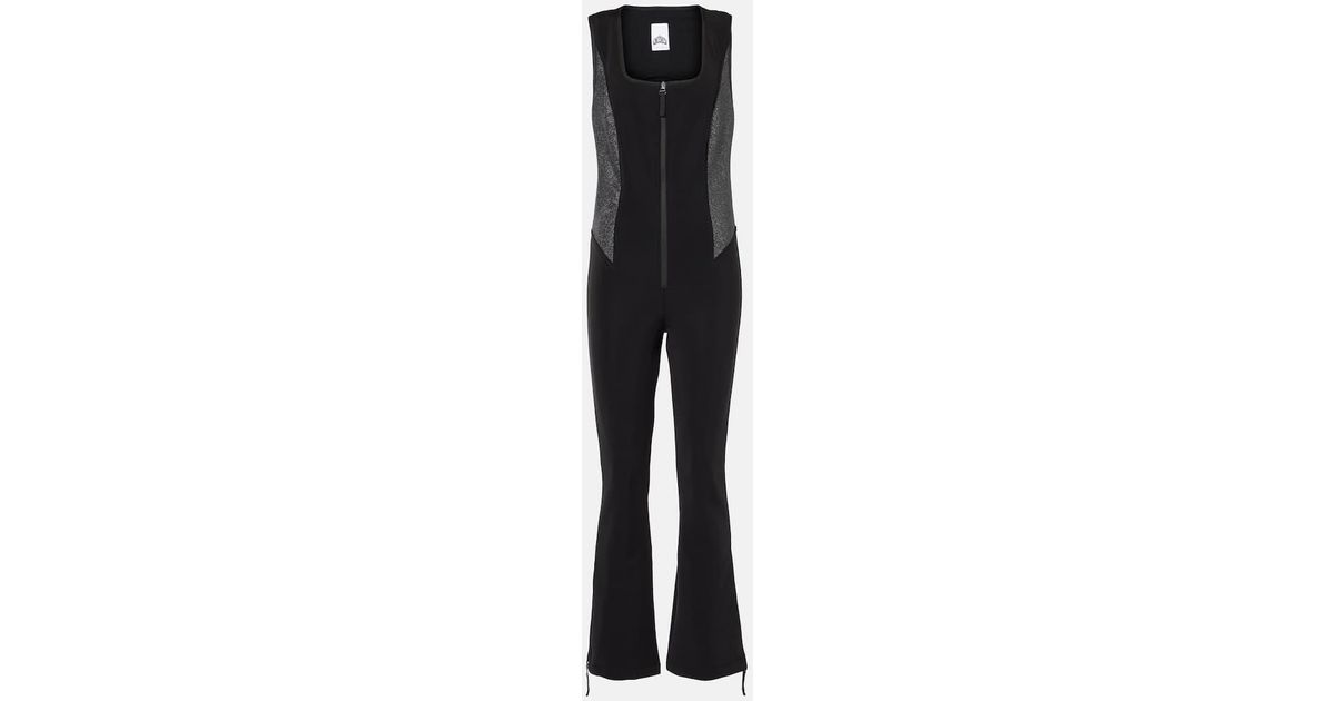 Jet Set Gala Colorblock Ski Suit in Black | Lyst