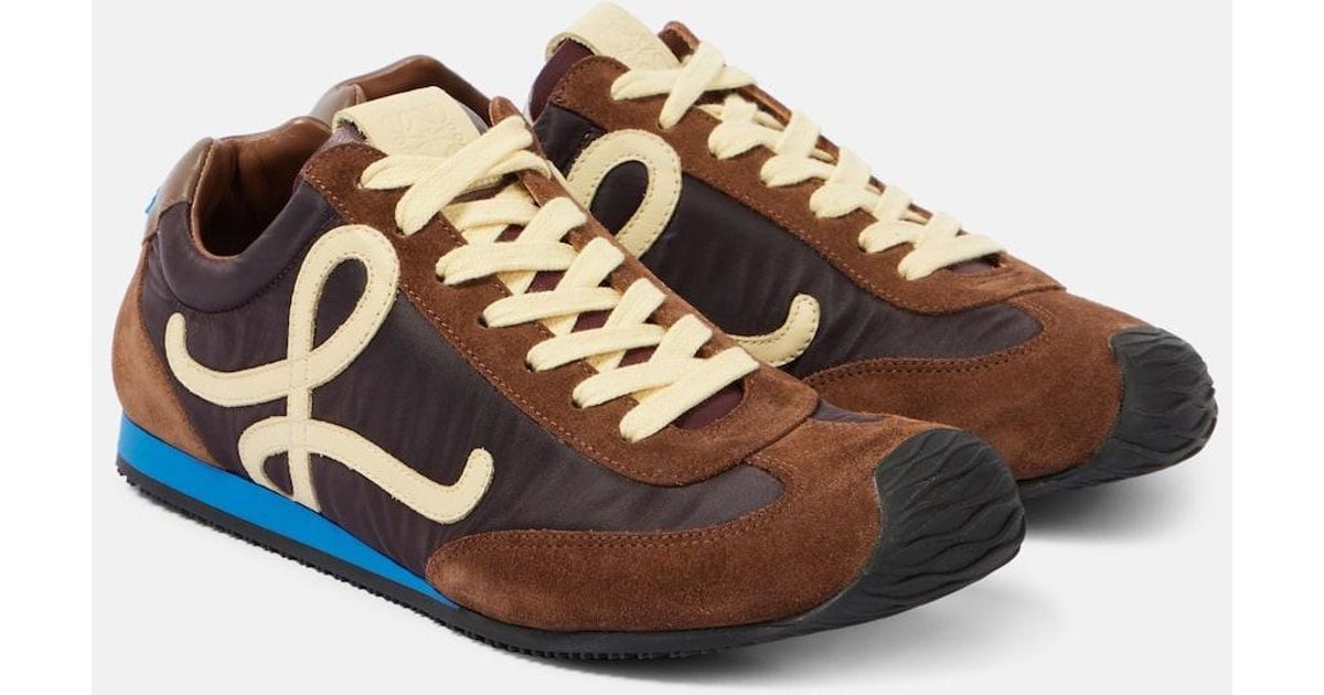 Loewe Ballet Runner 2.0 Sneakers in Brown | Lyst