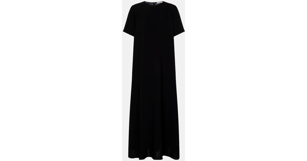 The Row Robi Maxi Dress in Black | Lyst
