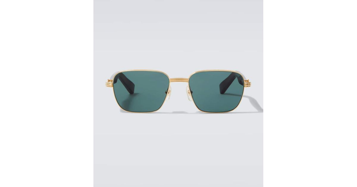 Cartier Premiere De Cartier Rectangular Sunglasses in Blue for Men ...