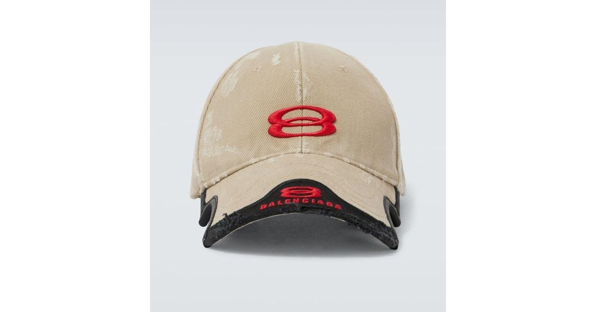 Balenciaga Unity Sports Icon Cotton Drill Baseball Cap in Natural for ...