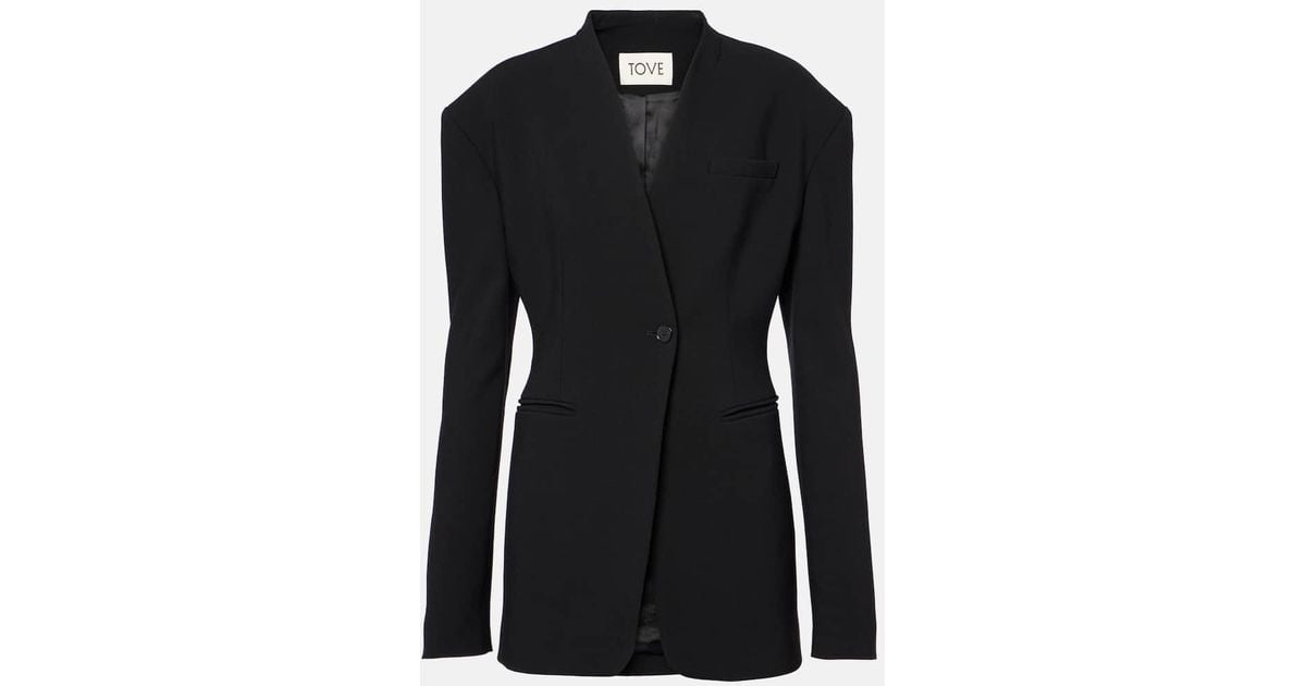 TOVE Aster Blazer in Black | Lyst