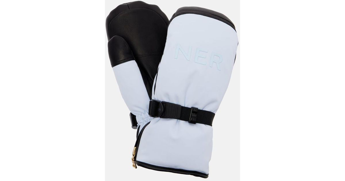 Bogner Flora Logo Ski Mittens in White | Lyst UK