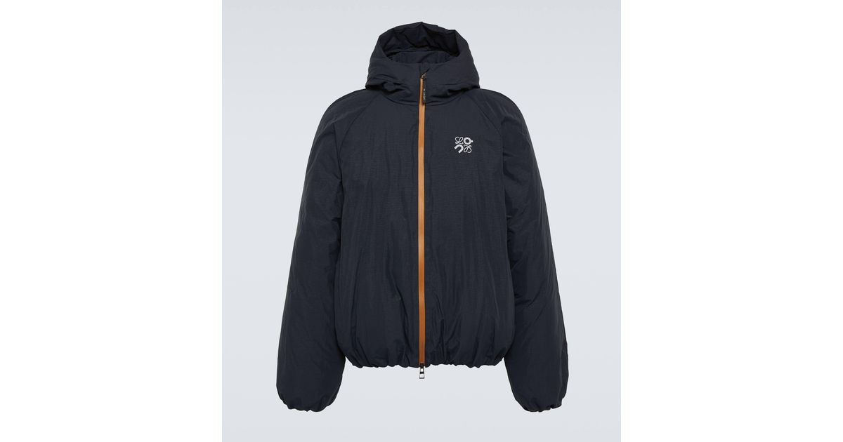 Loewe X On Technical Puffer Jacket in Blue for Men | Lyst UK