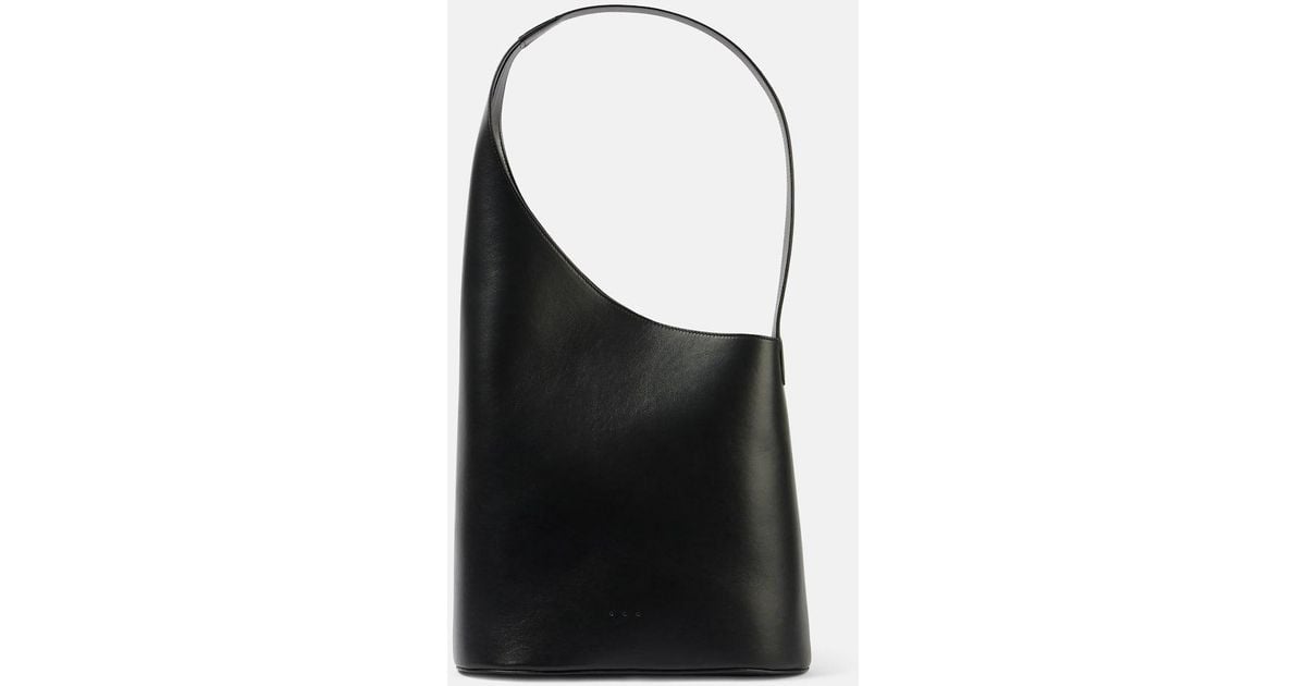 Aesther Ekme Lune Large Leather Tote Bag in Black | Lyst
