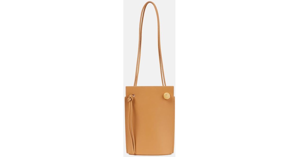 Loewe Pebble Dice Pocket In Classic Calfskin in White | Lyst