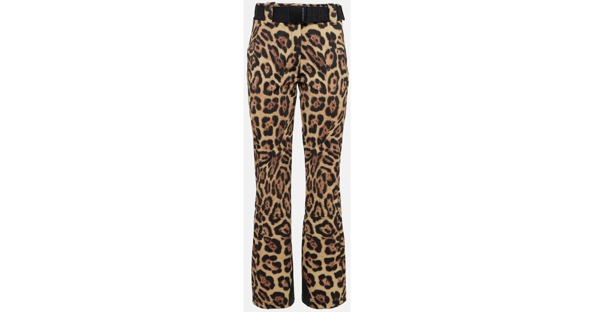 Goldbergh Minou Leopard-print Ski Pants | Lyst