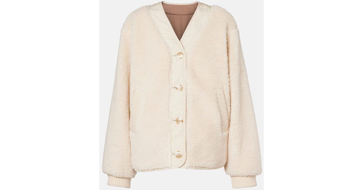 Varley Drew Reversible Jacket in Natural | Lyst UK