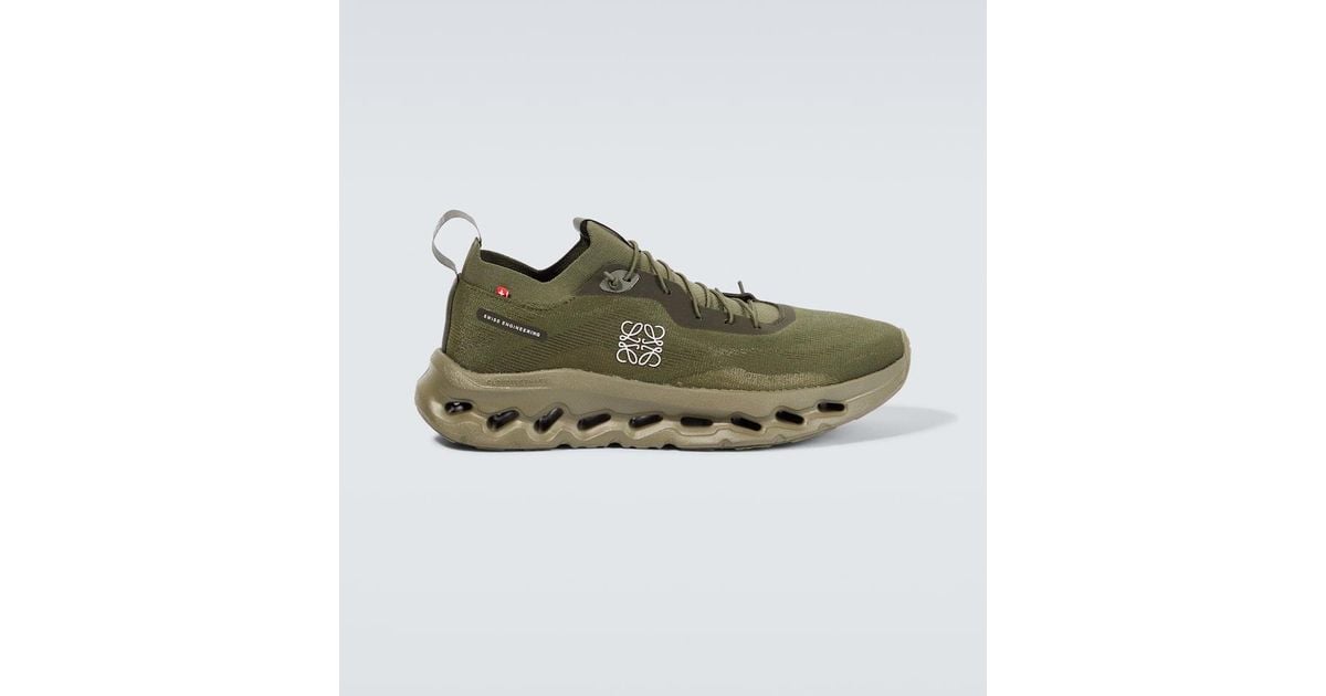 Loewe X On Cloudtilt Sneakers in Green for Men | Lyst