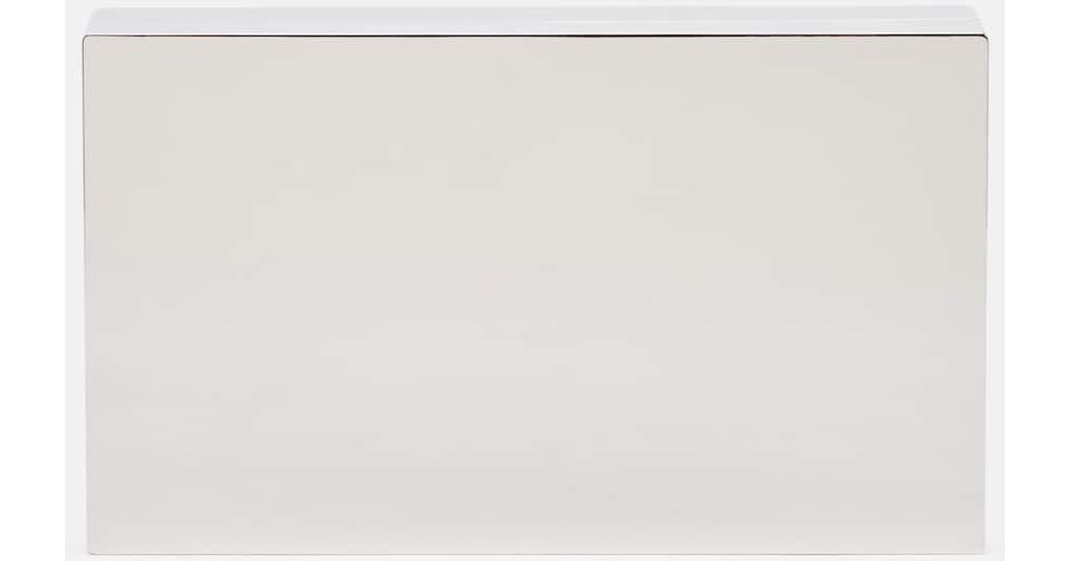 TOTEME Box Mini Clutch in Natural | Lyst