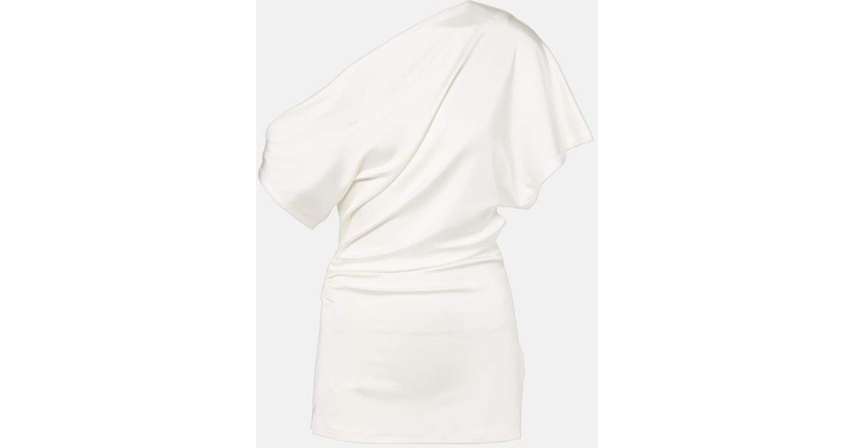 TOVE Edel Draped Top in White | Lyst