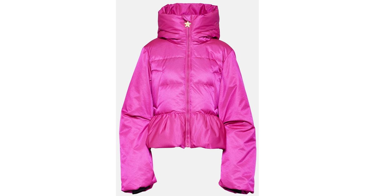 Goldbergh Volante Down Ski Jacket in Pink | Lyst