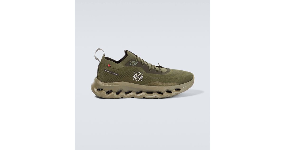 Loewe X On Cloudtilt Sneakers in Green for Men | Lyst UK