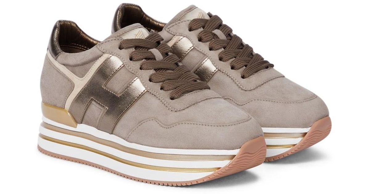 Hogan Platforms in Brown | Lyst