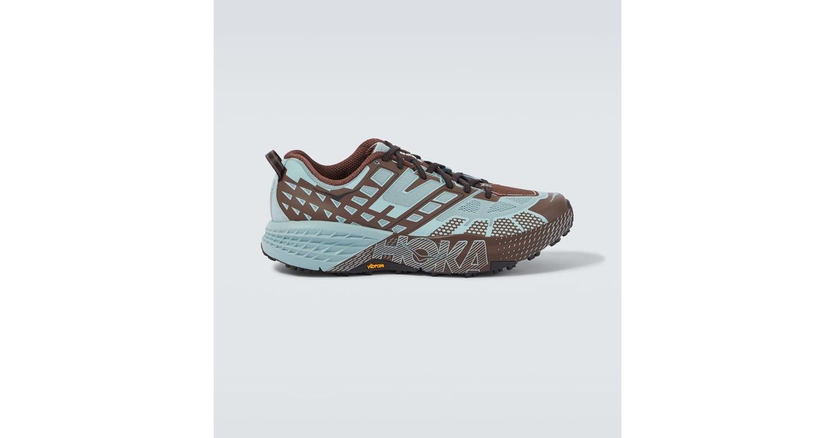 Hoka One One Speed Goat 2 Running Shoes in Grey for Men | Lyst UK