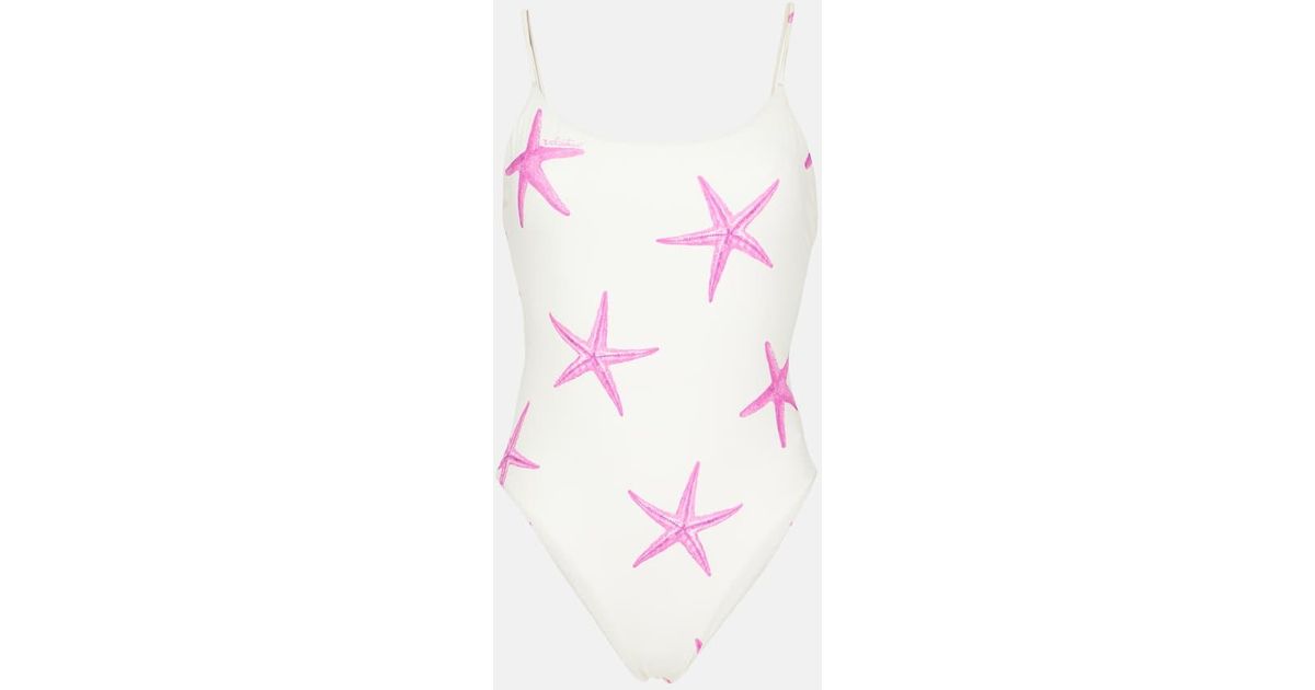 Valentino Starfish Swimsuit in Pink | Lyst
