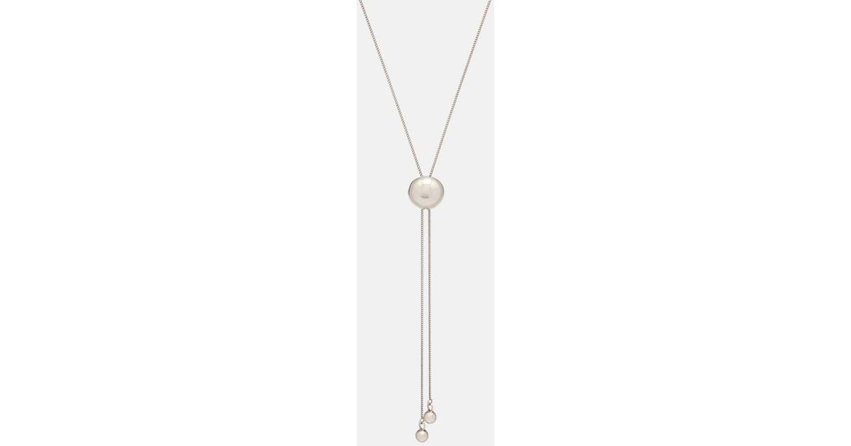 Lemaire Rattle Necklace in White | Lyst UK