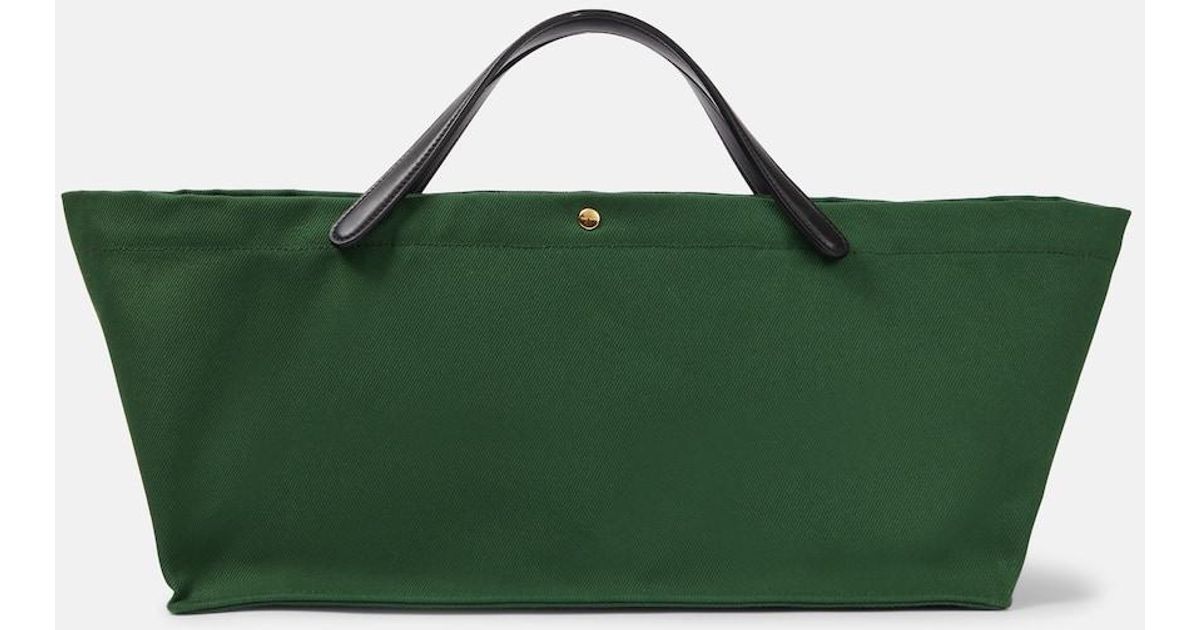 The Row Idaho Xl Tote Bag in Green | Lyst