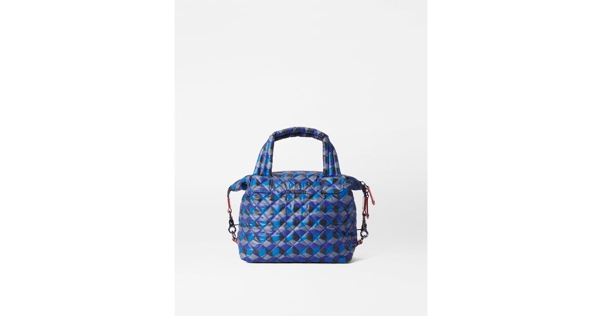 MZ Wallace Sapphire Geo Small Sutton Deluxe in Blue | Lyst Australia