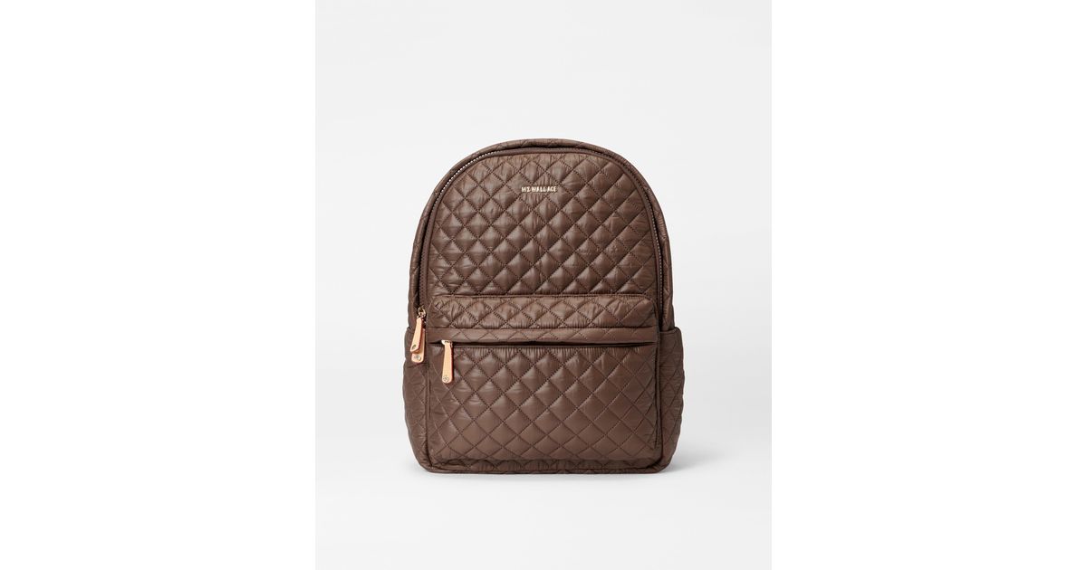 MZ Wallace Walnut Metro Backpack Ii in Brown | Lyst