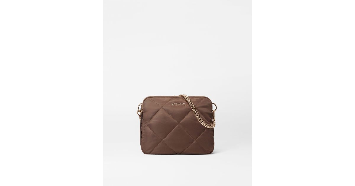 MZ Wallace Walnut Madison Crossbody Ii in Brown | Lyst