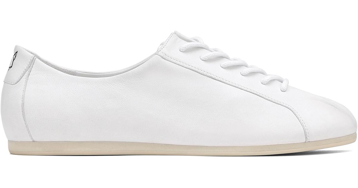Naked Wolfe Toffee Leather in White | Lyst