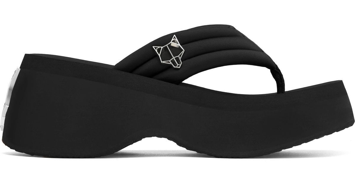 Naked Wolfe Damsel Black Lycra | Lyst