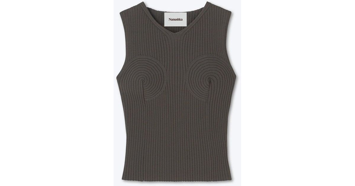 Nanushka Binni in Gray | Lyst